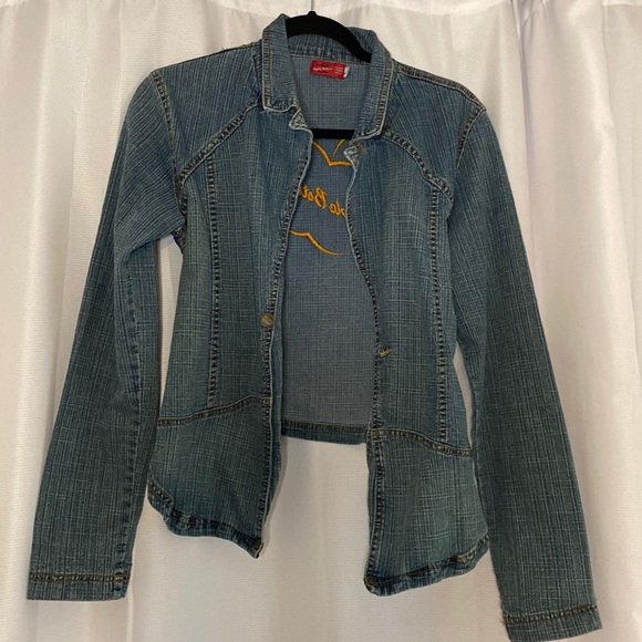 Apple Bottoms | Jackets & Coats | Apple Bottoms Womens Denim Jacket ...